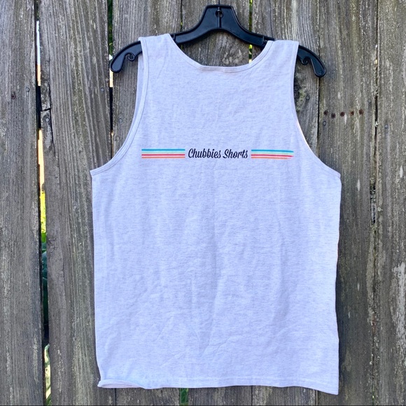chubbies | Shirts | Chubbies Tank Top Gray With Retro Rv Summer | Poshmark